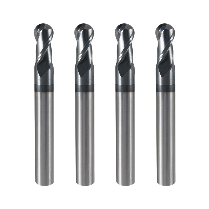 HRC50 Solid Carbide 2 Flute Ball End Mill