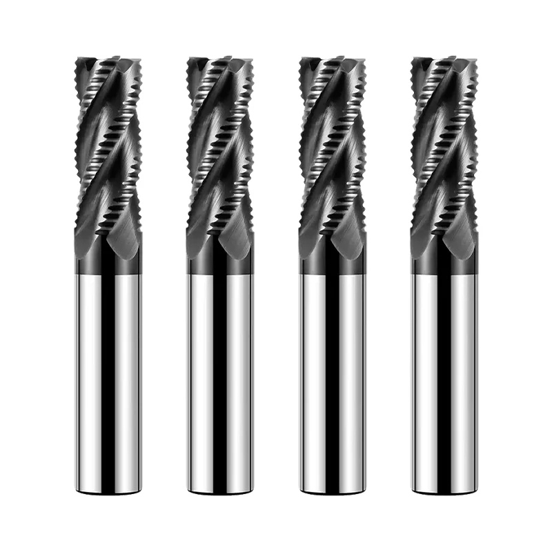 Roughing End Mills For Steel - ALTiN Coating
