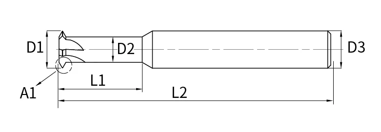 Custom Single Form Thread Mill